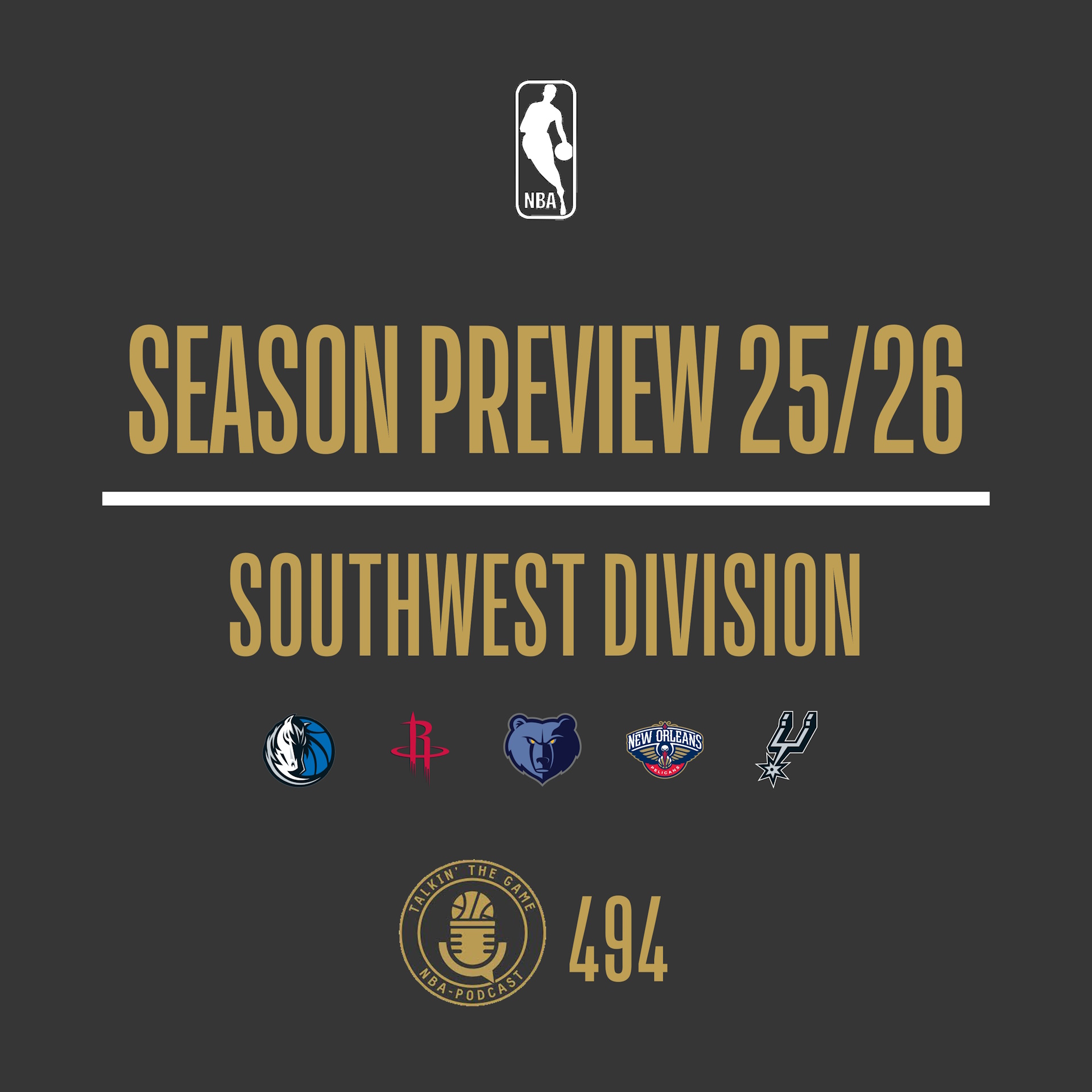 Talkin' The Game – NBA-Podcast - NBA Season Preview 25/26: Southwest ...